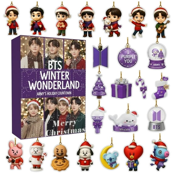 2D Btz Advent Calendar 2025 - Countdown Calendar,Zts Fans 24 Days Zts ...