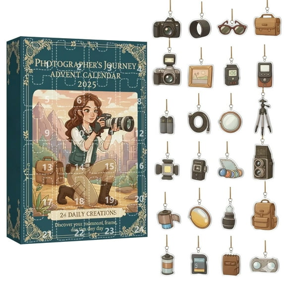 2D Countdown Calendar With 24 Arrival Calendars And Surprise ...