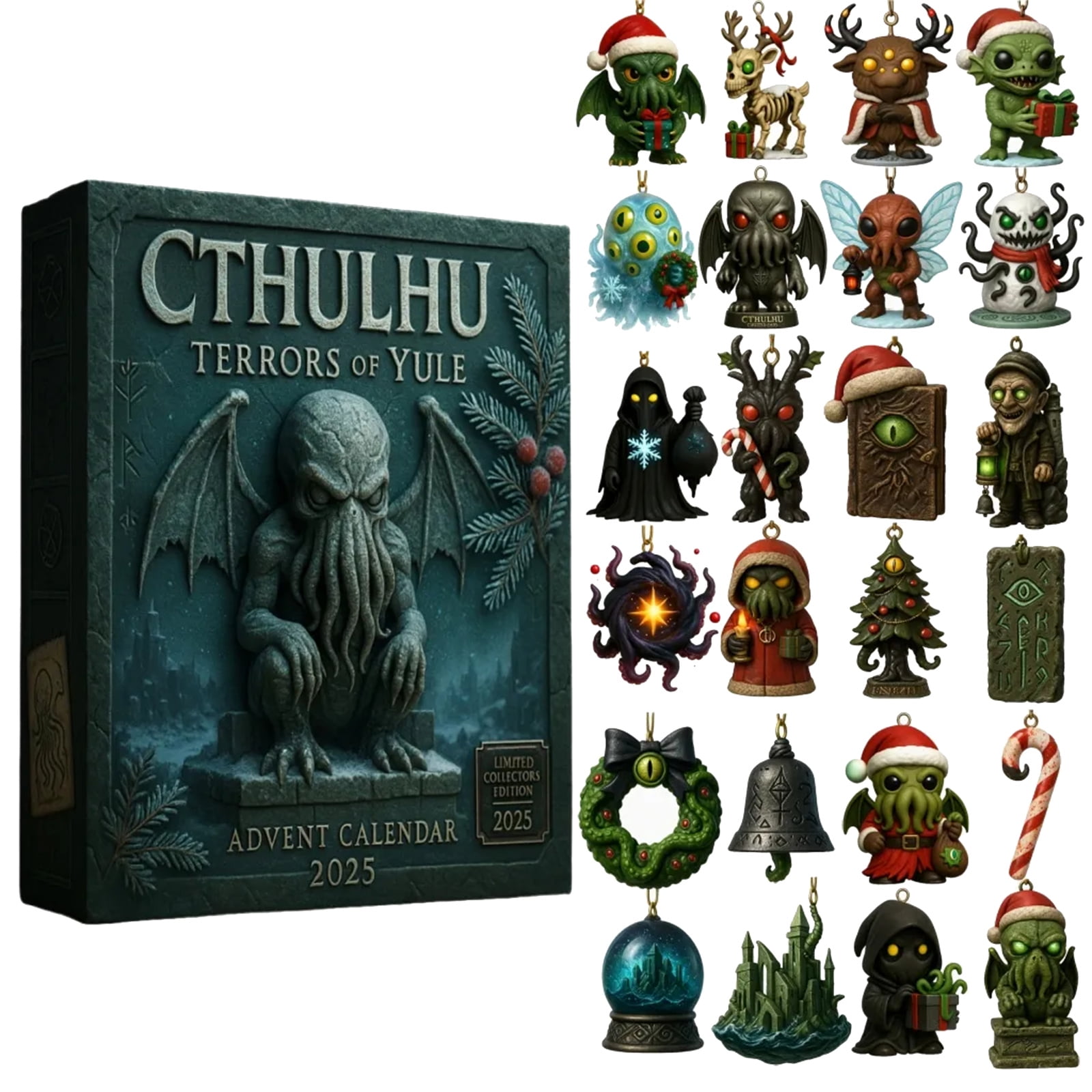 2D Cthulhu: Terrors of Yule – Advent Calendar 2025, Christmas Advent ...