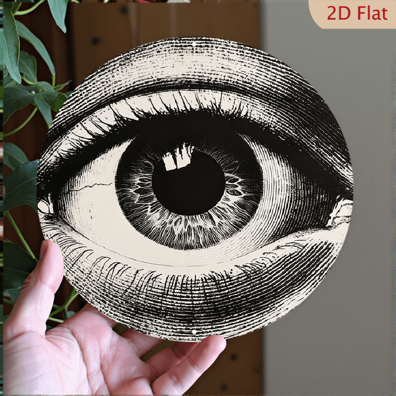 2D Distorted Vision Eye Explain Surrealism Avant-Garde Art Concept, 8 ...