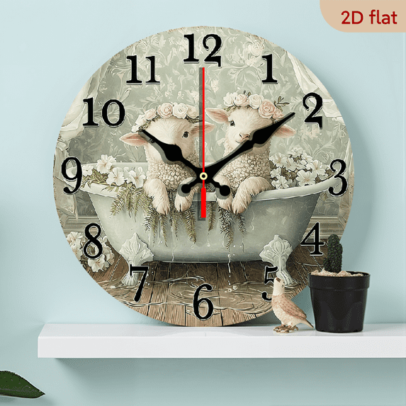 2D Flat 1pc 10Inch Wooden Simple Nordic Backdrop - 10inch Wood Veneer ...