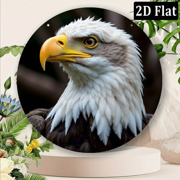 2D Flat, 1pc 8x8 Inch Aluminum Metal Wall Art - Intricately Engraved ...