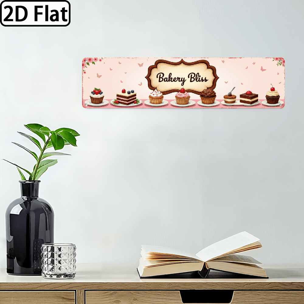 2D Flat 1pc Aluminum Signs Vintage Charm Retro Sign for Your Cozy Cafe ...