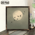 2D Flat, 1pc Heart Shape Wall Decor Panel, 8x8 Inch Hanging Home Decor ...