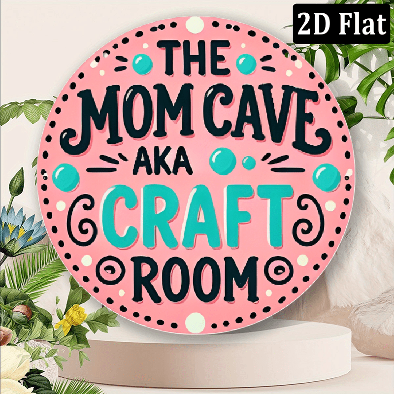 2D Flat, 1pc Summerween Vibes Round Wall Art - 8x8 Inch Skeleton ...