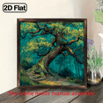 2D Flat - 1pc Vintage Wood Frame Wall Decoration - Charming Country ...