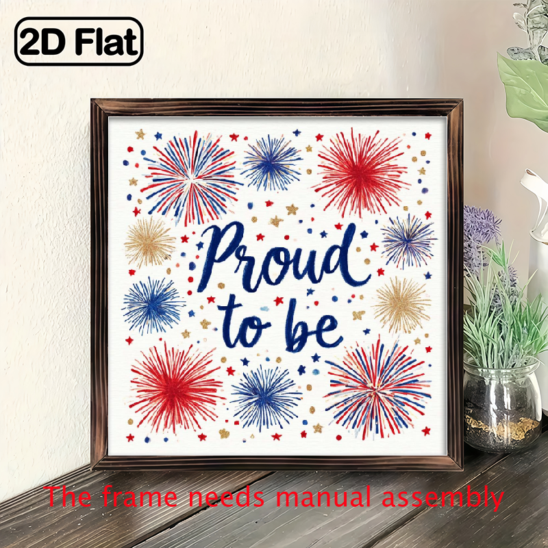 2D Flat, 2D FLAT Wall Pediments, 1pc Woodblock Print 8X8 ...