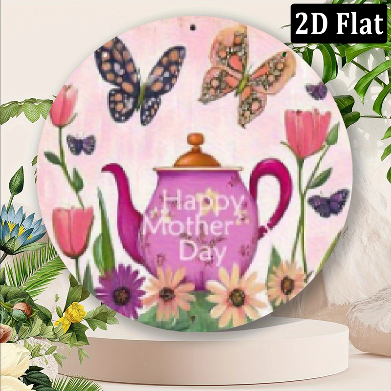 2D Flat, 8x8 Inch Wood Christmas Wall Decor Sign It's Beginning to ...