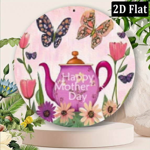 2D Flat, 8x8 Inch Wood Christmas Wall Decor Sign It's Beginning to ...