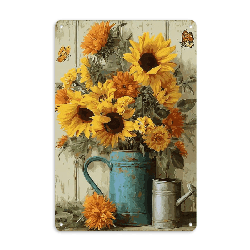 2D Flat, Antique Tin Sign Always Believe Vintage Signs Decoration ...