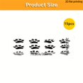 2D Flat Black Animal Paw Print Pattern Stair Treads, Machine Washable ...
