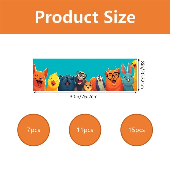 2D Flat Colorful Animal Stairs Pads Suitable for Indoor/Outdoor Use ...