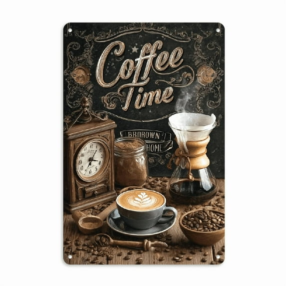 2D Flat Decorative Signs Plaques Festive Highland Cattle Metal Wall ...