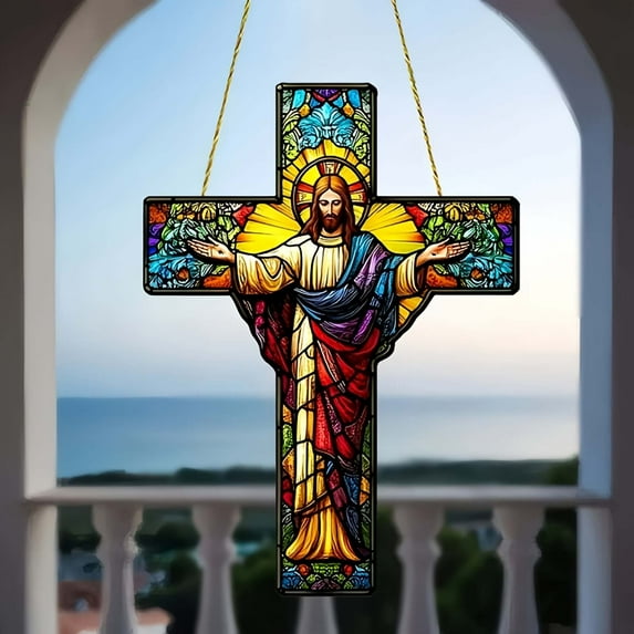 2D Flat Easter Craft Decorative Ornament Plastic Hanging Piece For Home ...