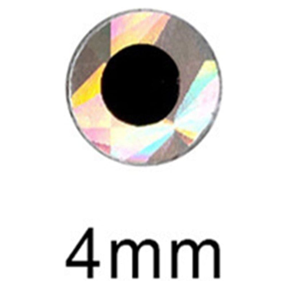 2D Flat Fishing Lure Eyes Tape 4/5/6/8mm Flat Stick-On Fishing Lure ...