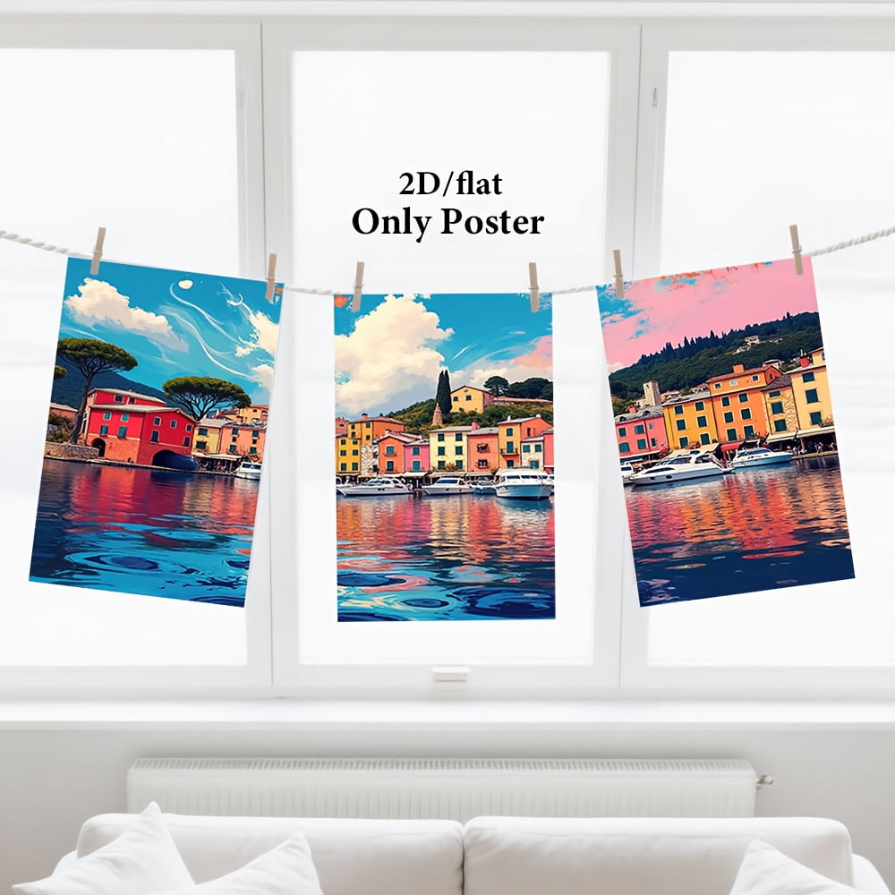 2D Flat, [JIT]2D/flat, 3pcs, Posters & Prints, canvas painting ...