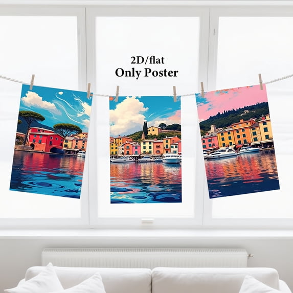 2D Flat, [JIT]2D/flat, 3pcs, Posters & Prints, canvas painting ...