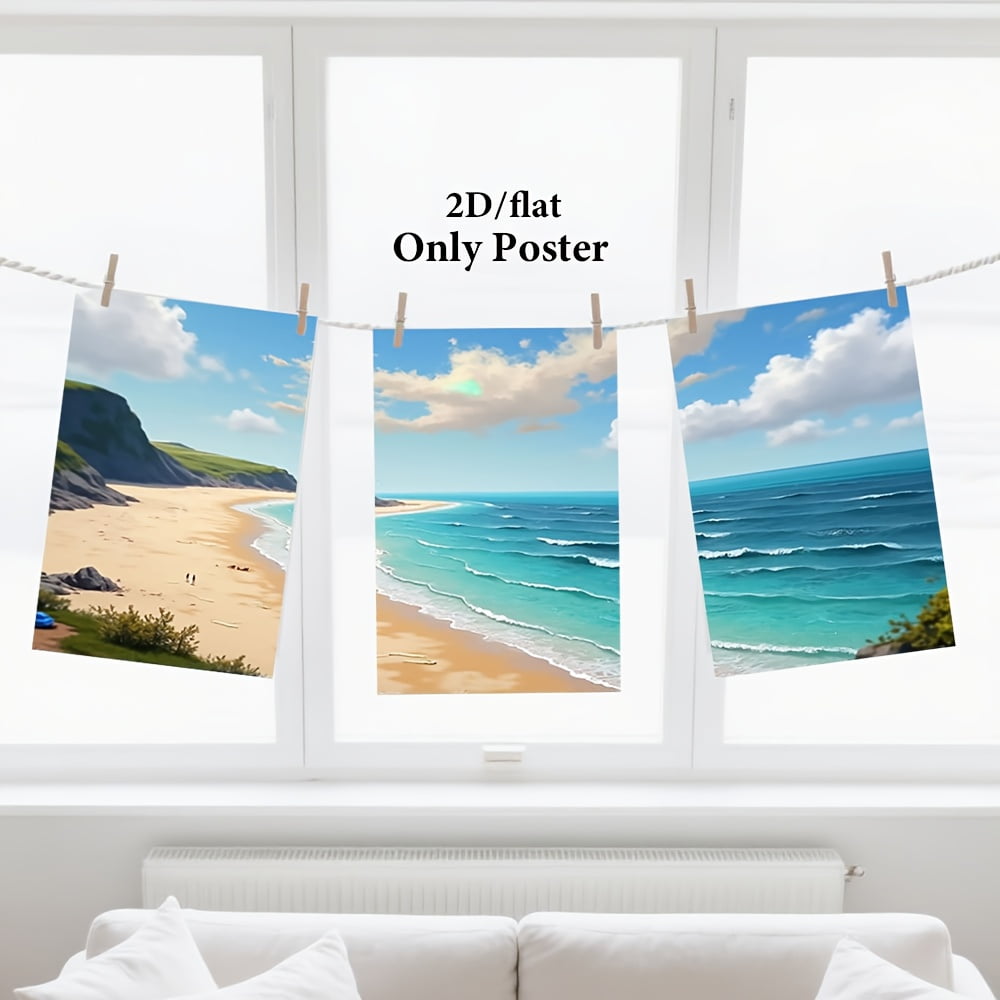 2D Flat, [JIT]2D/flat, 3pcs, Posters & Prints, canvas painting ...