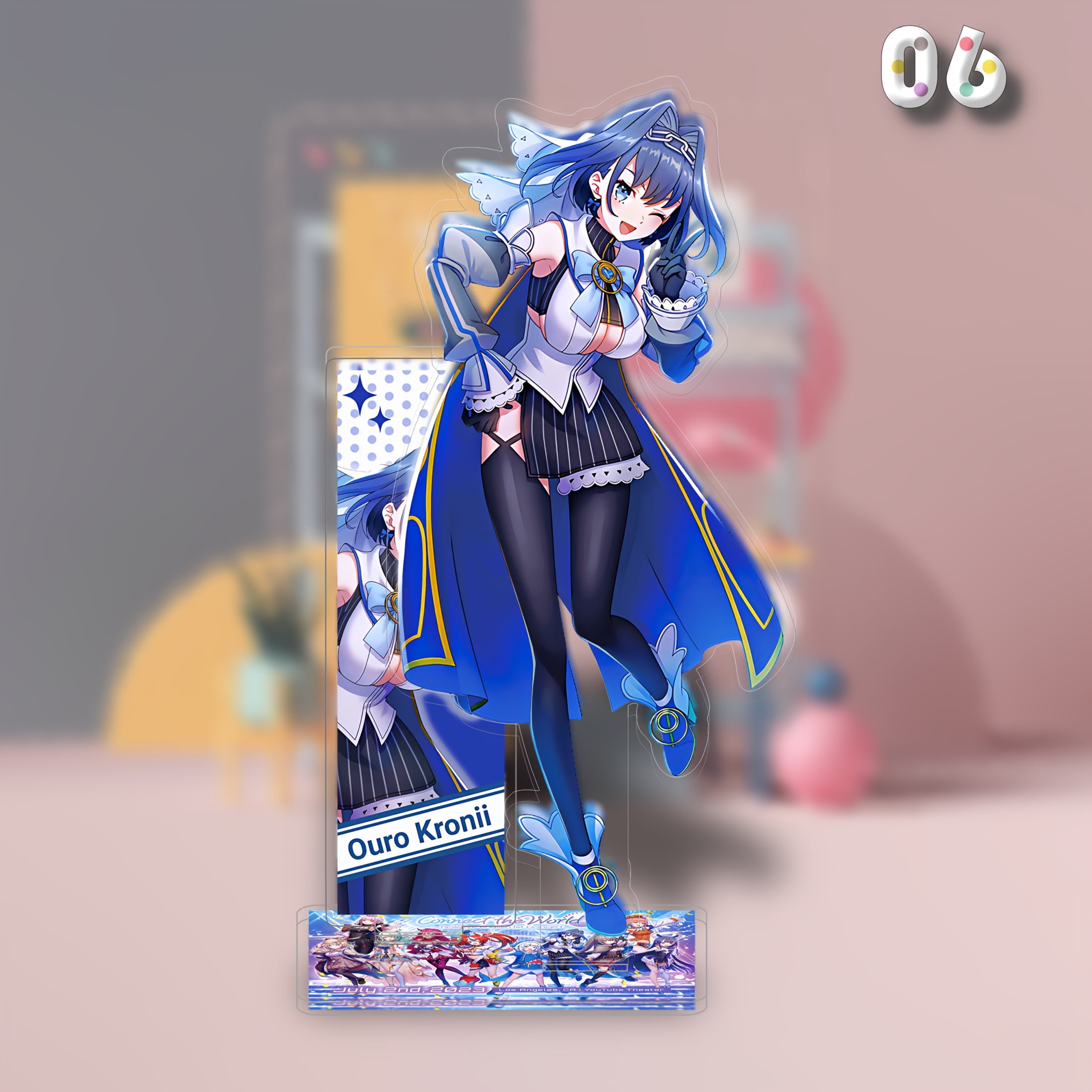 2D Flat, Modern Anime-Themed Acrylic Standees with Vibrant Colors ...