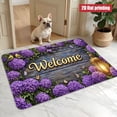 2D Flat Non-Slip Indoor/Outdoor Entrance Doormat, Machine Washable ...