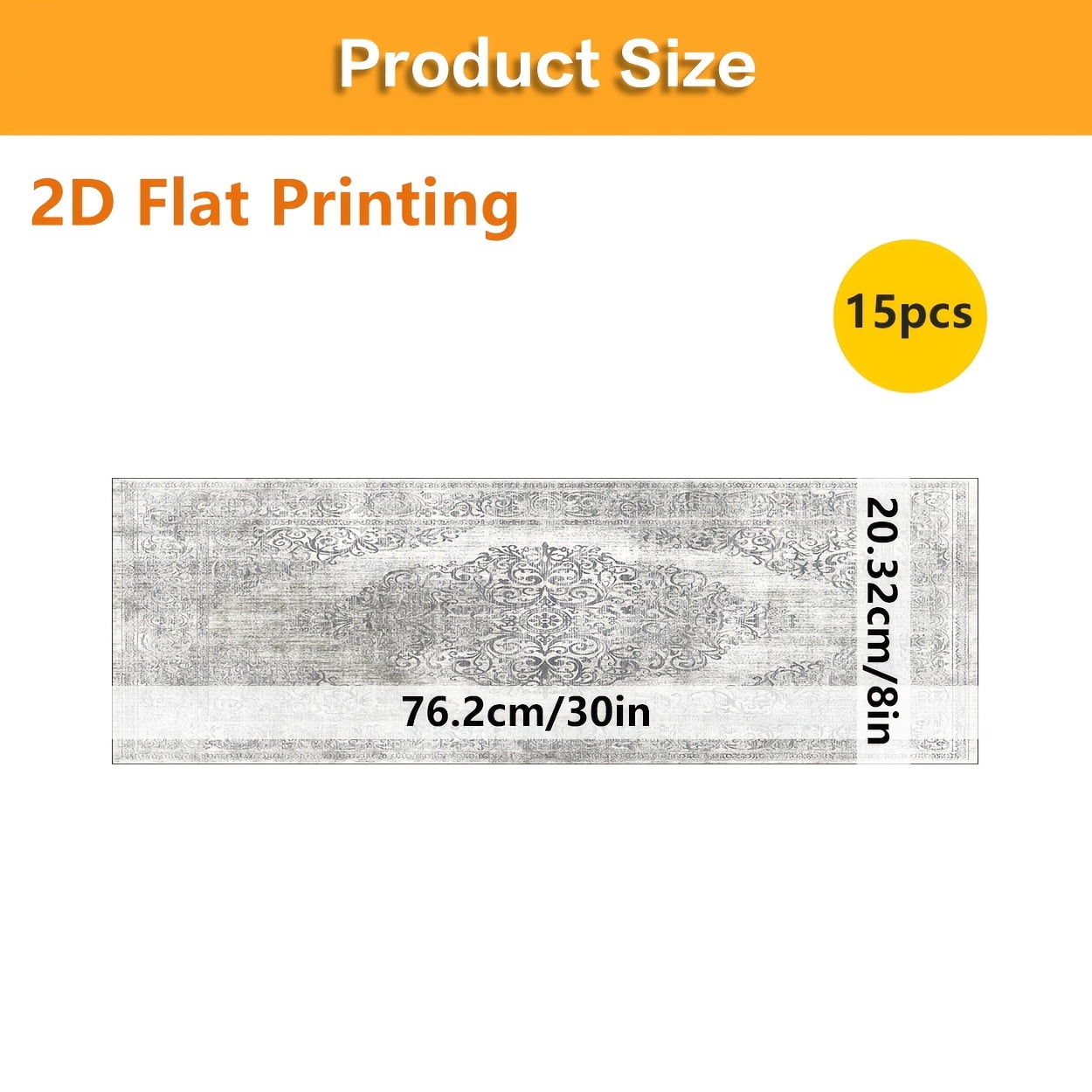 [2D Flat Printing] Light Gray Marble Texture Pattern, Wabi-Sabi Style ...