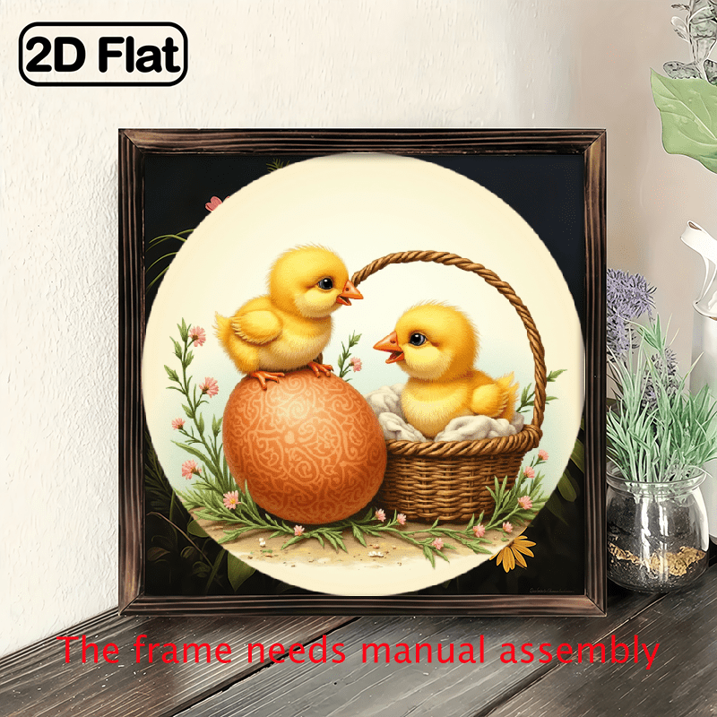 2D Flat Printing, Sheet, Wooden Sign Them, Unique Art Print, Festive ...