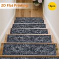 2D Flat Printing Stair Carpet, Runner Rug, Stair Anti-Slip Mat, Anti ...