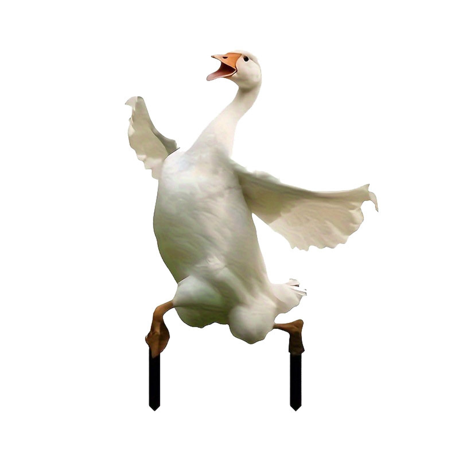 2D Goose Flat Ornaments Garden Supplies, Garden Statues For Outside ...