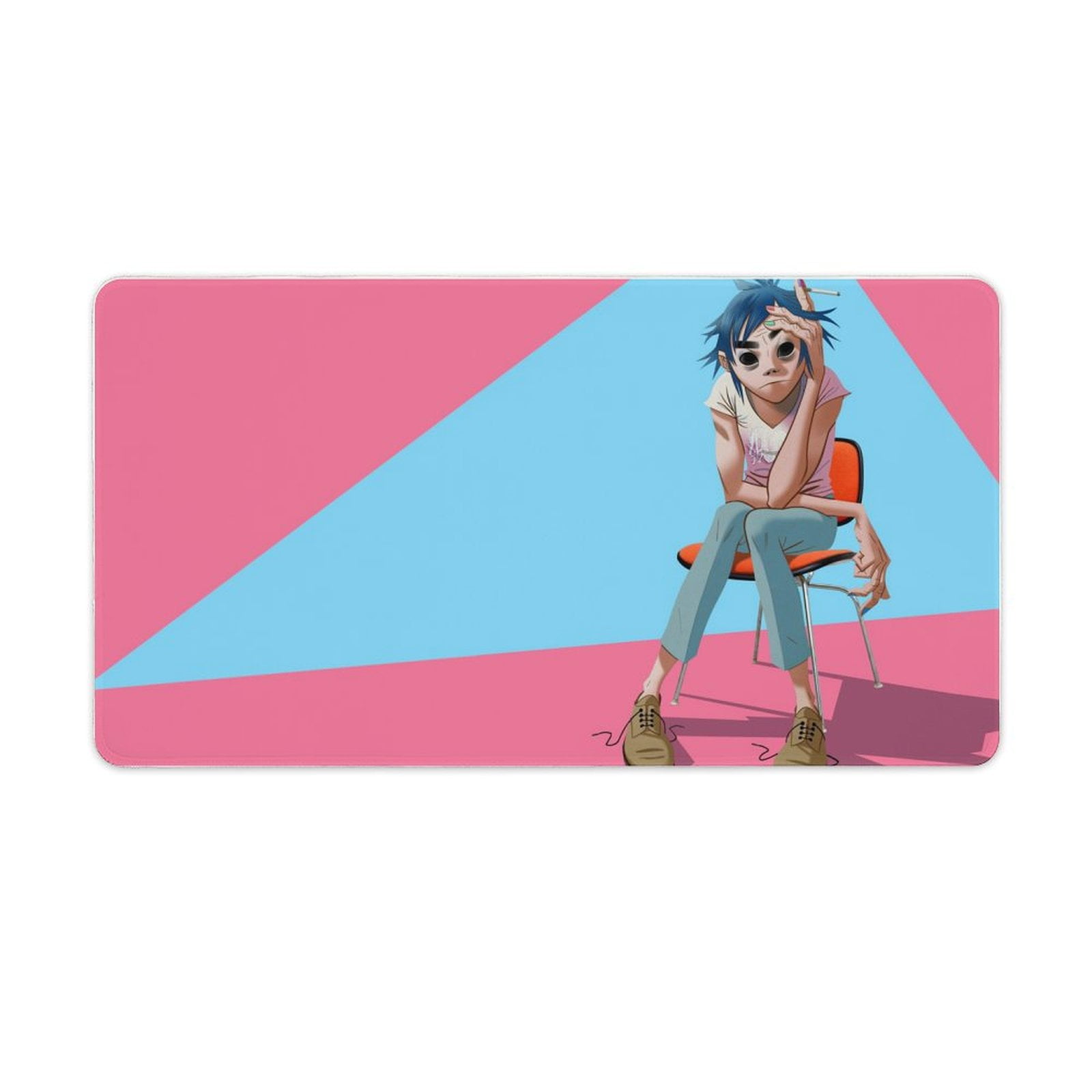 2D Gorillaz Mouse Pad No-sliped Large Mousepad Extended Gaming Desk Mat ...