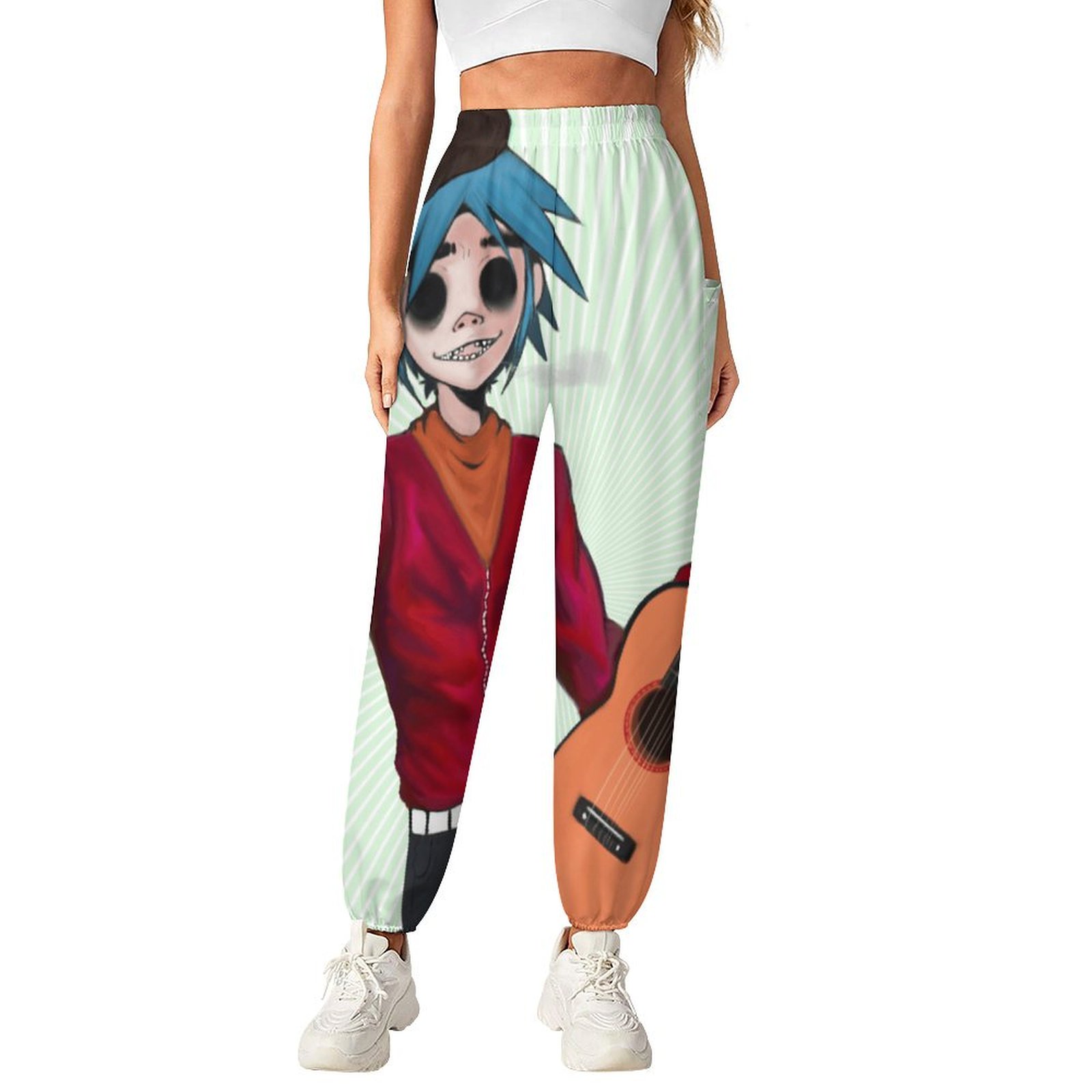 2D Gorillaz Women's Yoga Bloomers Pants Running Workout Gym Joggers ...