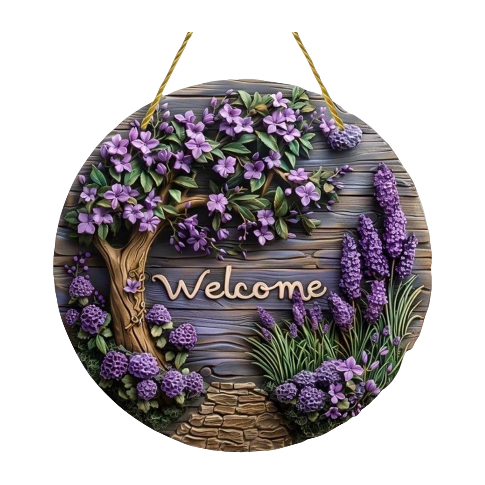 2D Plane Wooden Welcome Door Hanging, Home Window Wall Decoration ...