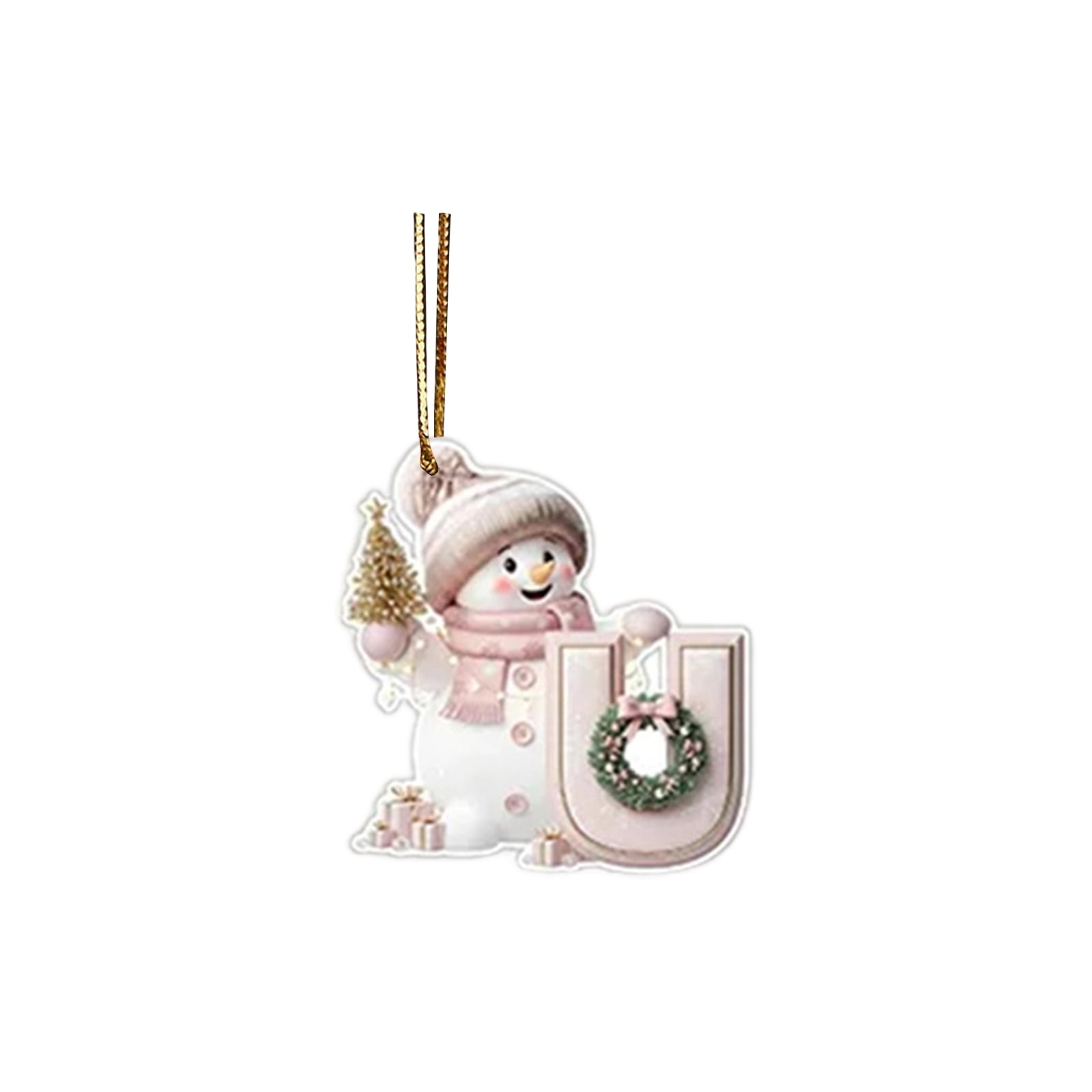2D Snowman Baby's 1St Christmas Ornament Gift For New Mom Newborn ...