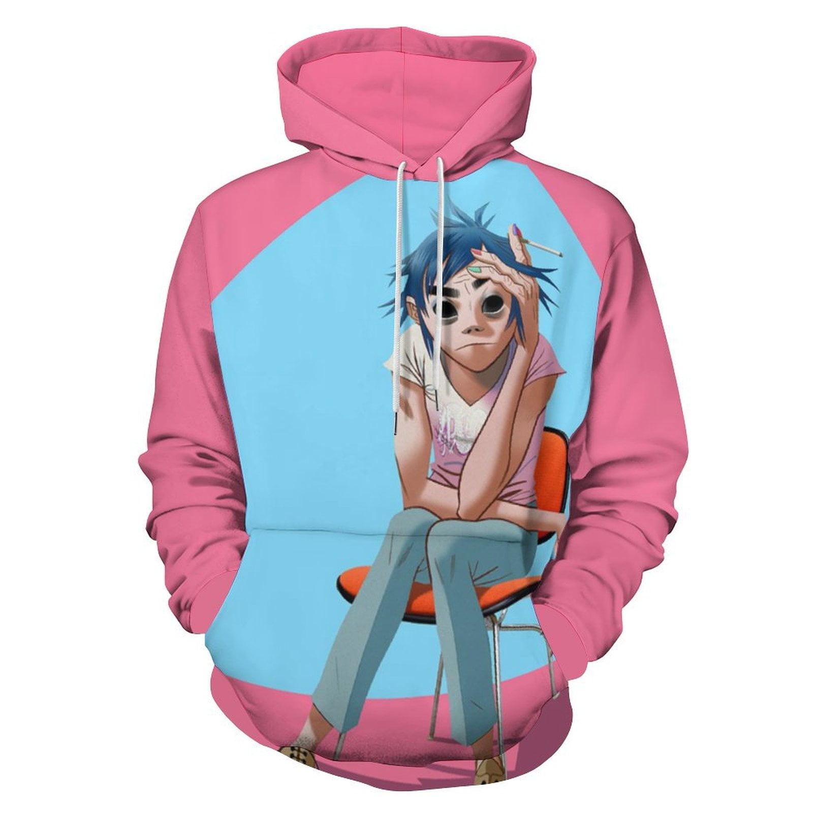 2D Song Gorillaz Unisex Sweatshirts Hoodies 3D Printing Fashion Hoody ...