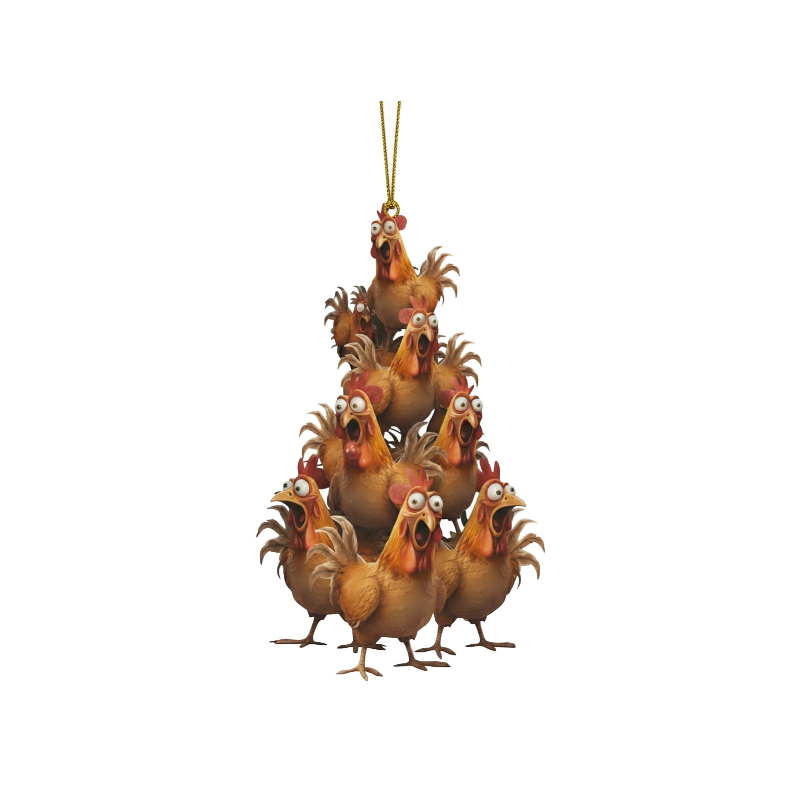 2D Thanksgiving Turkey And Christmas Tree Shape Hanging Pendant, Home ...