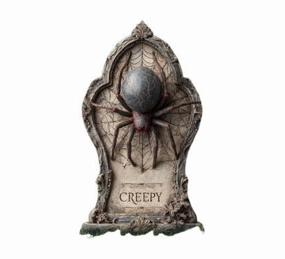 2D Tombstone Halloween Decorations Plastic Yard Signs with Stakes ...