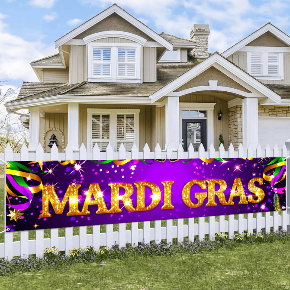 2D flat 1 Carnival Courtyard banner, festival party decoration banner ...