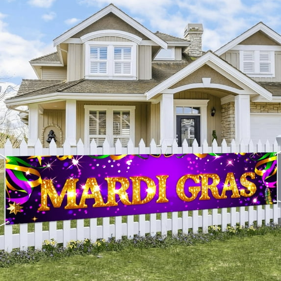 2D flat 1 Carnival Courtyard banner, festival party decoration banner ...