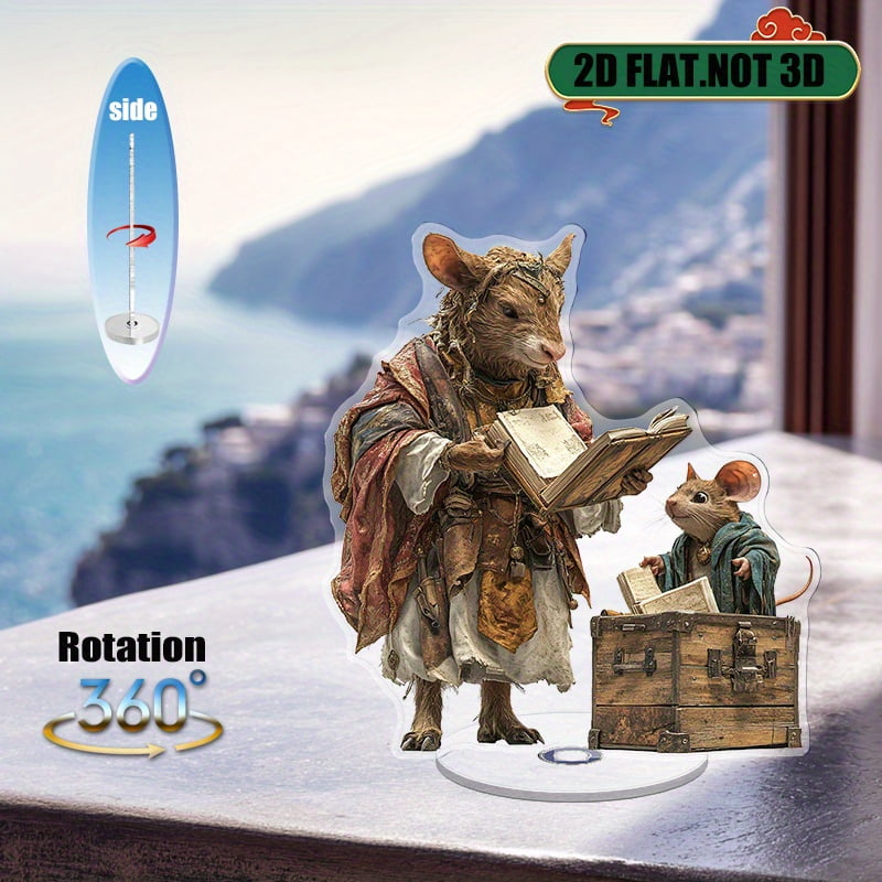 [2D flat] 1PC Revolving acrylic display featuring a centaur placing ...