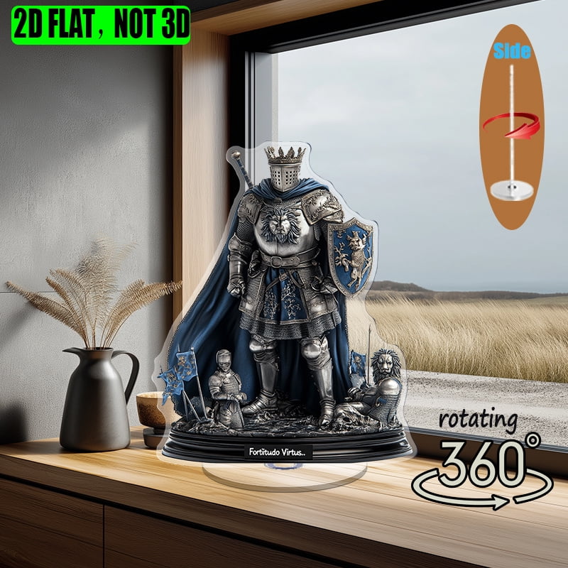 [2D flat] 1PC Rotating acrylic display of The Guardian with protective ...