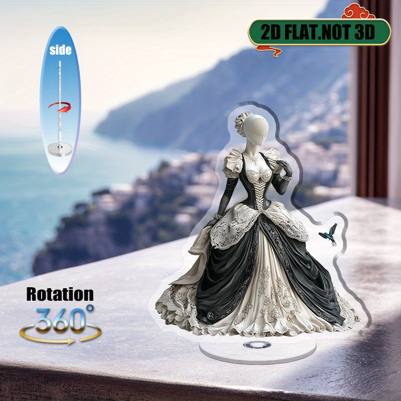 [2D flat] 1PC Rotating acrylic display featuring The Lace-Eyed ...