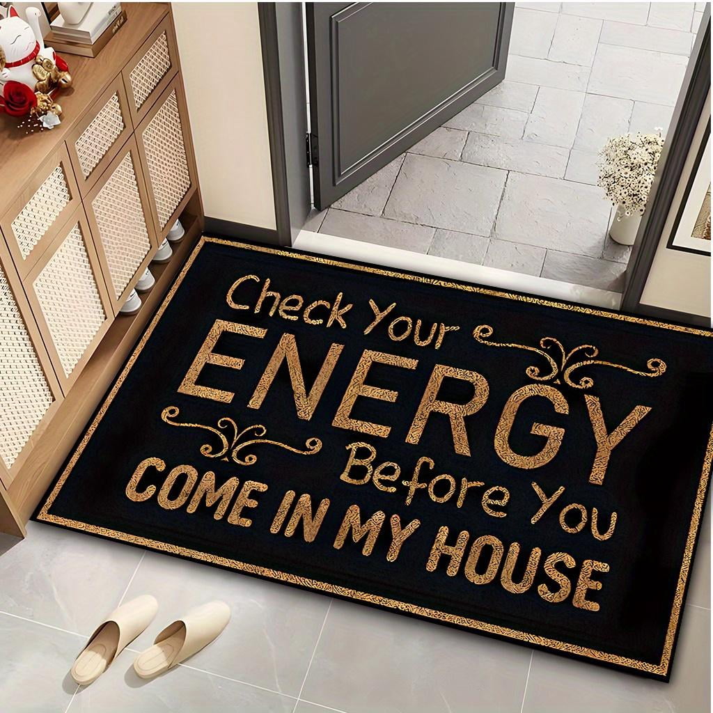 2D silica mud floor mat. Check energy-saving anti-slip floor mat before ...