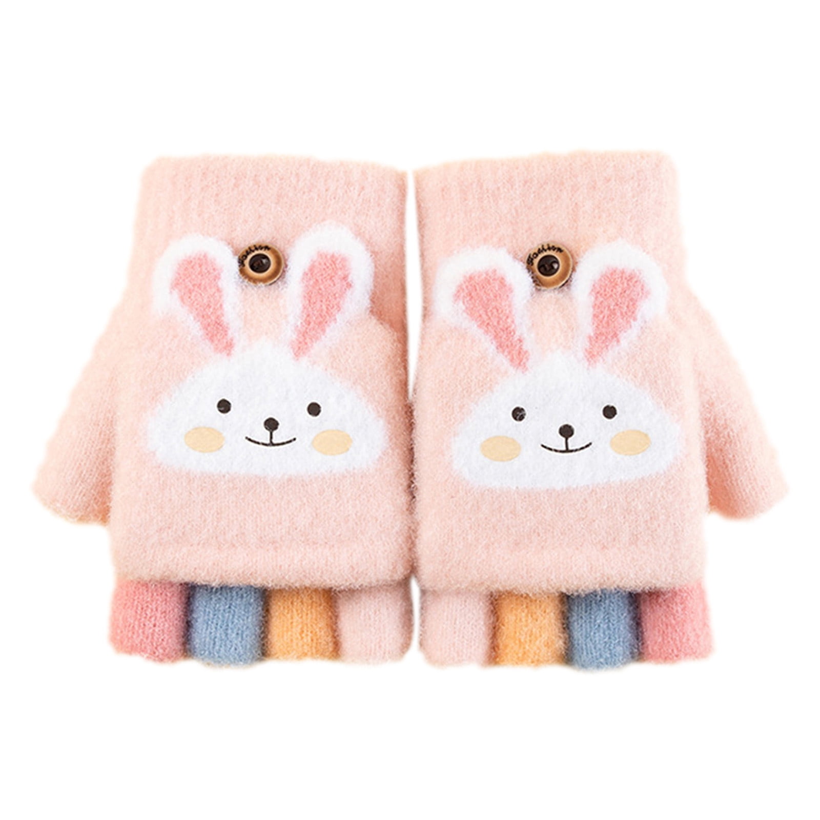 2DXuixsh Baby Boy Mittens 12-18 Months Toddler Kids Children's Knit ...