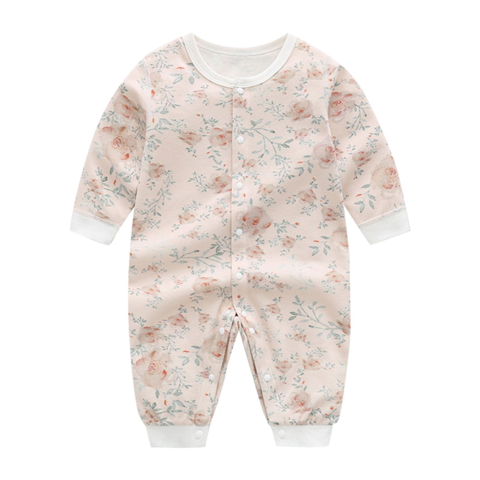 2DXuixsh Baby Clothes Baby Crawl Suit Button Suit Rompers Bodysuit ...
