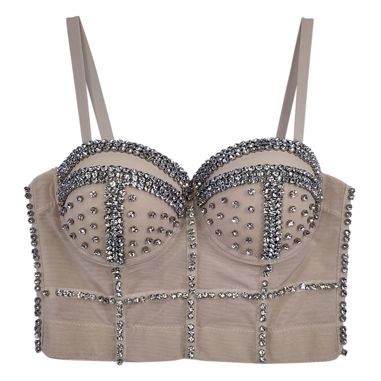 2DXuixsh Bra Set Bodysuits for Plus Size Women Deep V Bow with Diamond ...