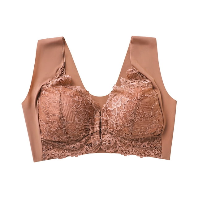 2DXuixsh Bras for Women Full Coverage Bras Plus Size Lifting Lace Bra ...