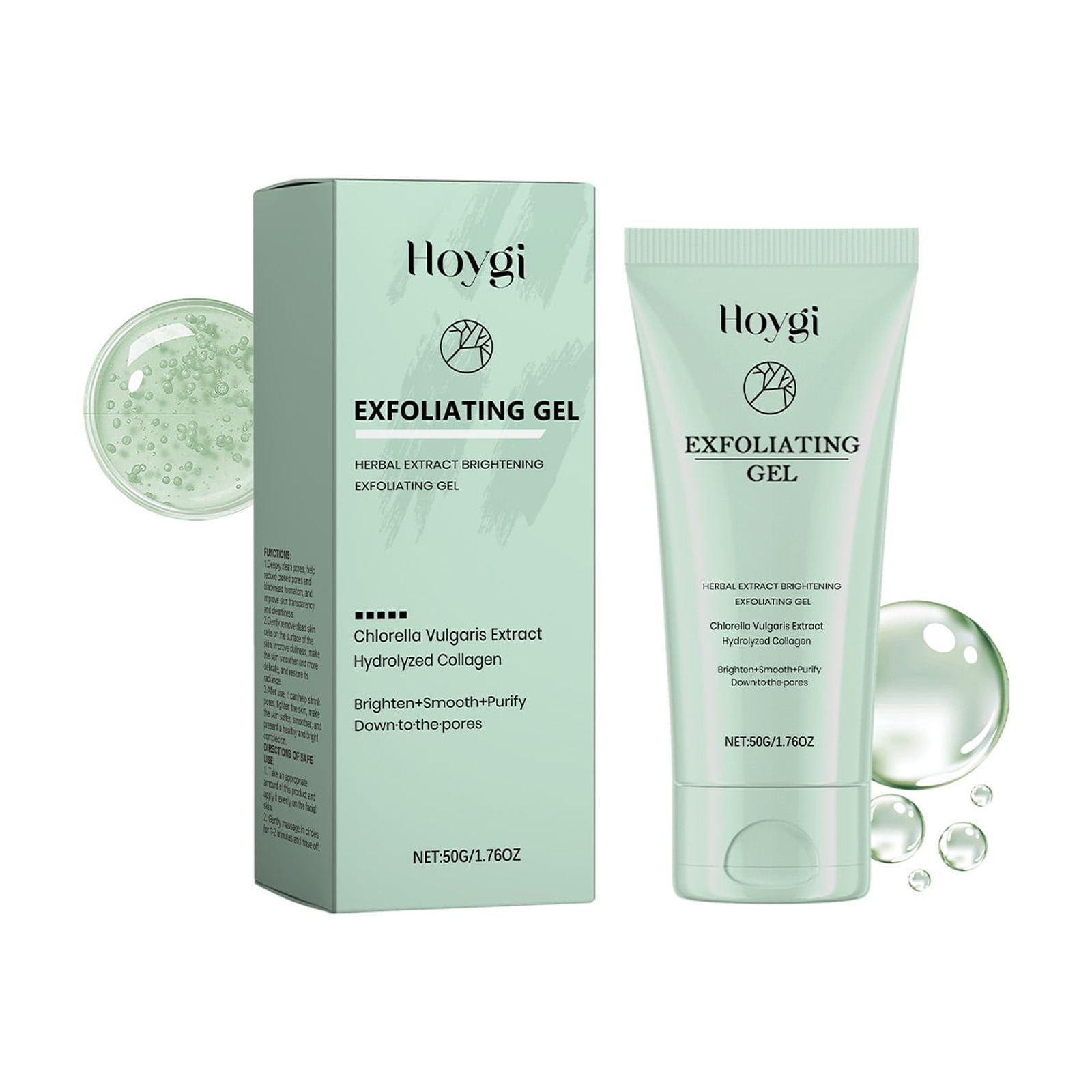 2DXuixsh Brightening Facial Scrub Brighter Complexion Gentle ...