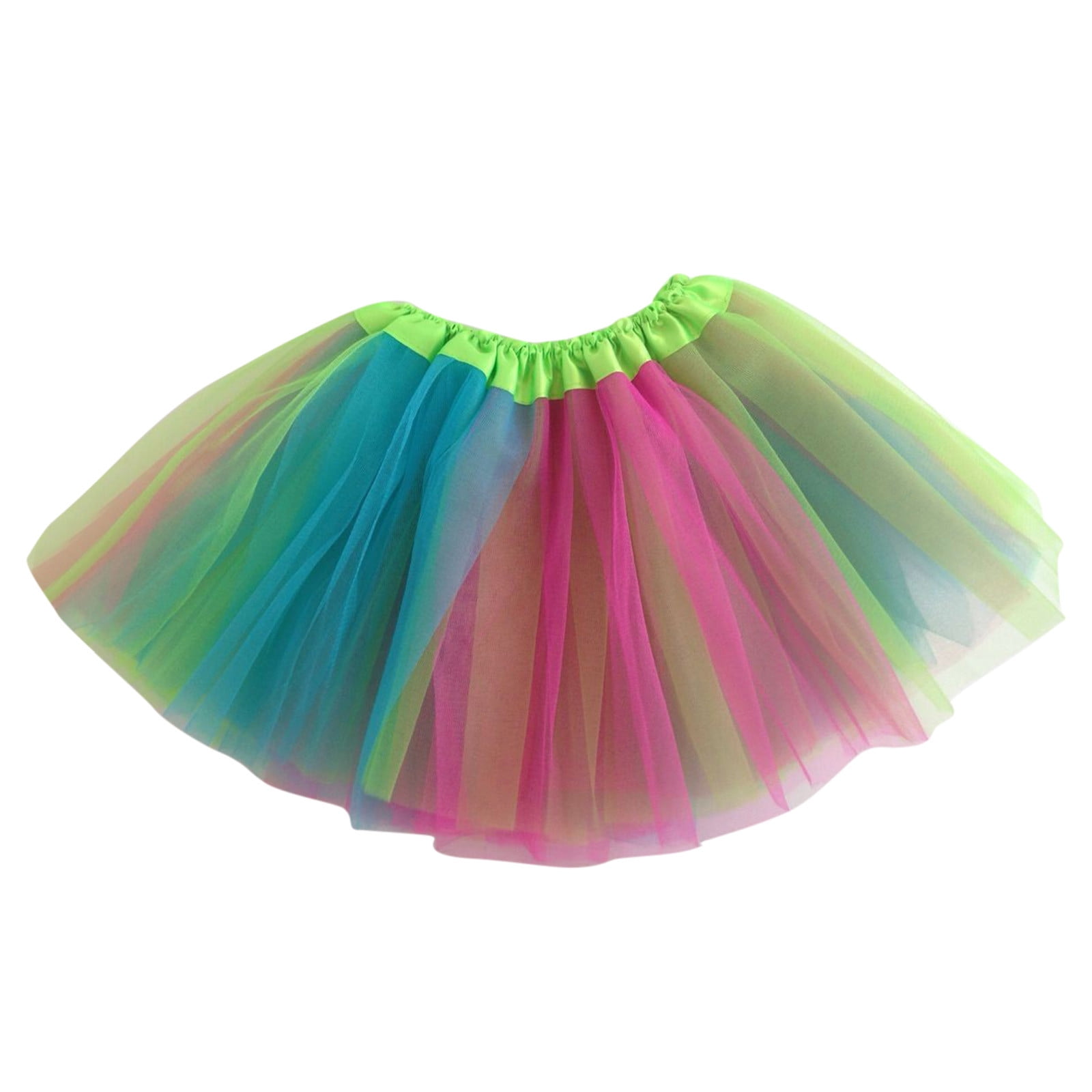 2DXuixsh Girls Flower Power Dress Baby Girls Soft Fluffy Tutu Skirt ...