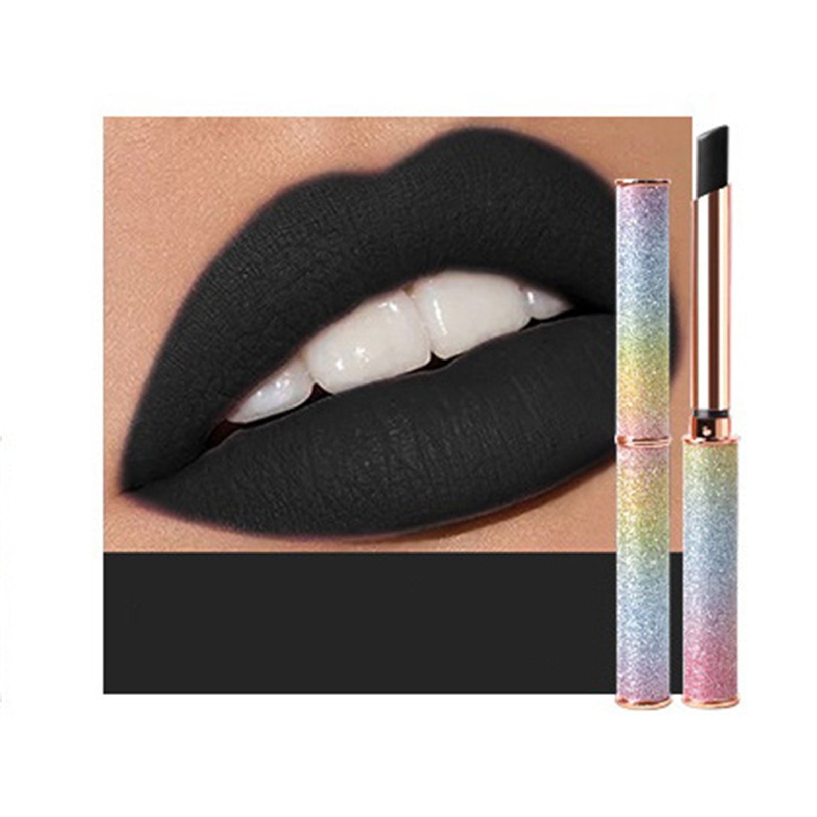 2DXuixsh Glitter Lipstick Star Lipstick Ladies Beauty Moisturizing Long ...