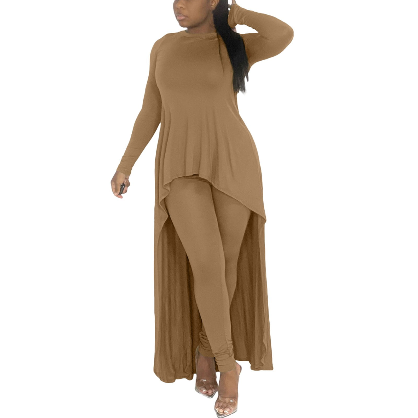 JDEFEG Pant Suits for Women Dressy Wedding Guest Fall Winter Women ...