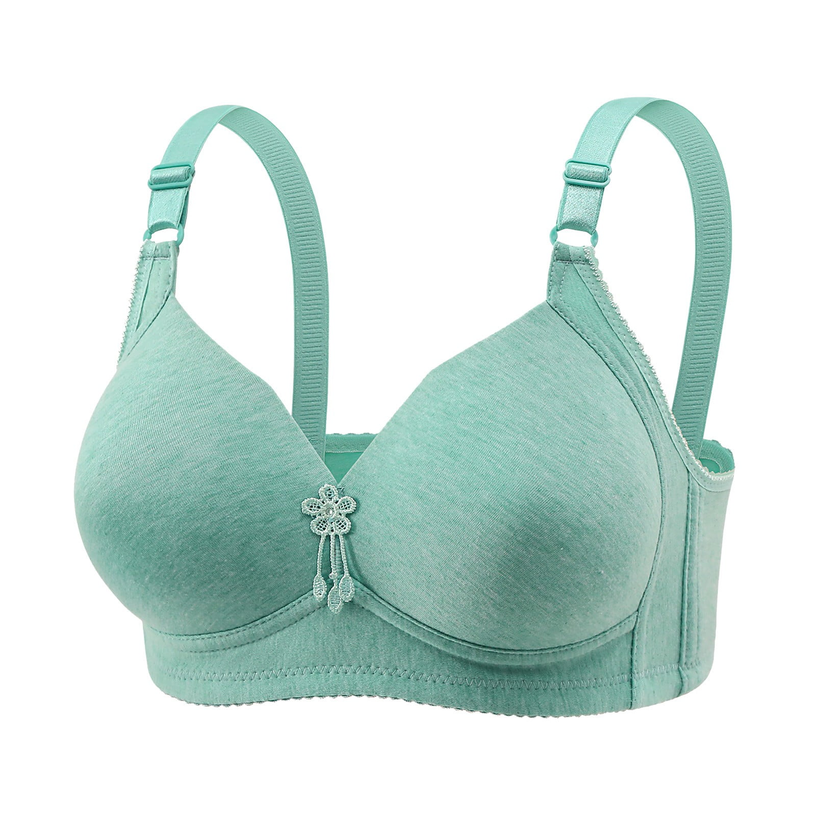 2DXuixsh Women's Bras Full Coverage Plus Size Lifting Lace Bra Large ...